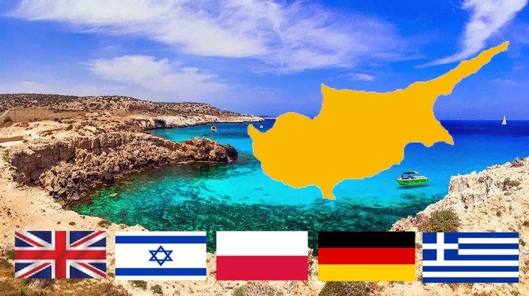 Cyprus' key tourism markets in the first half of the year